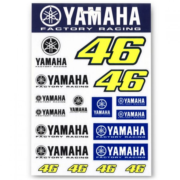 Stickers VR 46 Stickers Yamaha VR46 at the best price | iCasque.co.uk