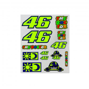Stickers VR 46 Stickers Big Set Classic VR46 ready to ship | iCasque.co.uk