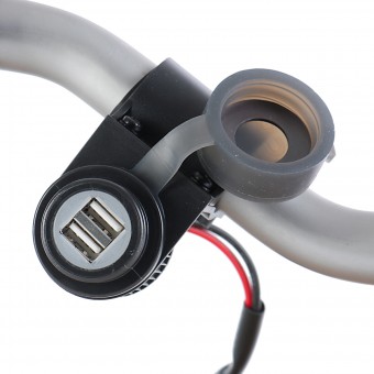 Connectors and Accessories Chaft Handlebar-Mounted USB Port ready to ...