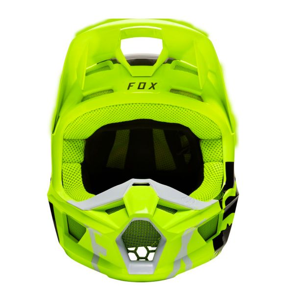Helmet FOX V1 Skew Fluo Yellow at the best price | iCasque.co.uk