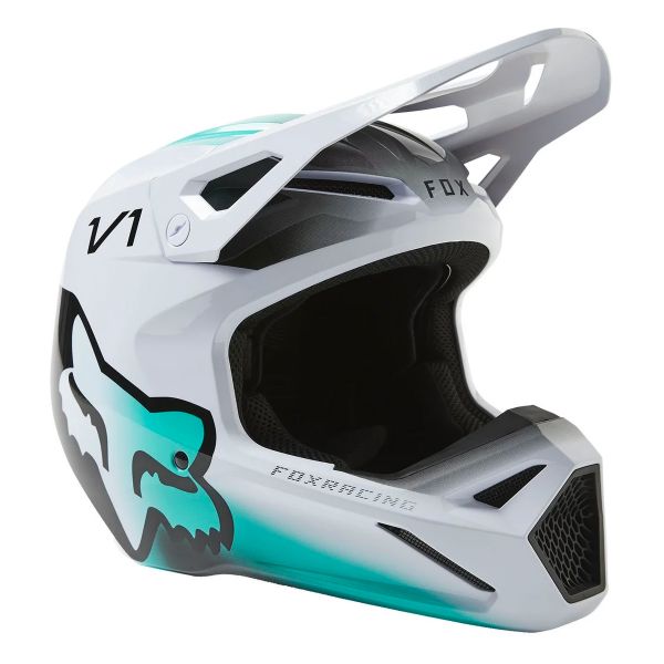 Helmet FOX V1 Toxsyk White in stock | iCasque.co.uk