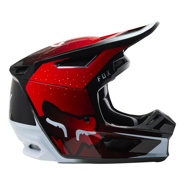 Helmet FOX V2 Vizen Flo Red ready to ship | iCasque.co.uk