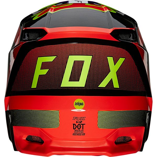 Helmet FOX V2 Voke Dark Purple ready to ship | iCasque.co.uk