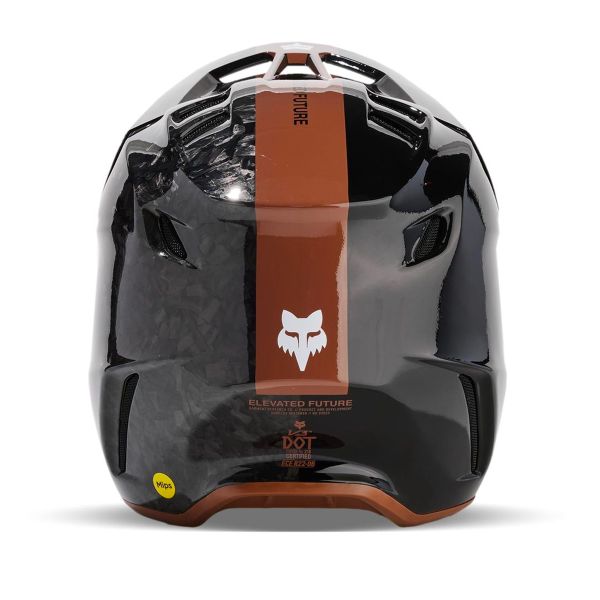 Helmet FOX V3 RS Optical Black in stock | iCasque.co.uk