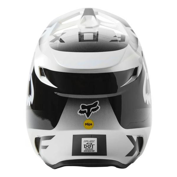 Helmet FOX V1 Leed Black White Kid in stock | iCasque.co.uk