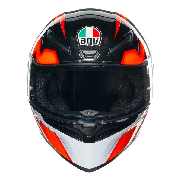 Helmet AGV K1 S Multi Kripton Black Orange ready to ship | iCasque.co.uk