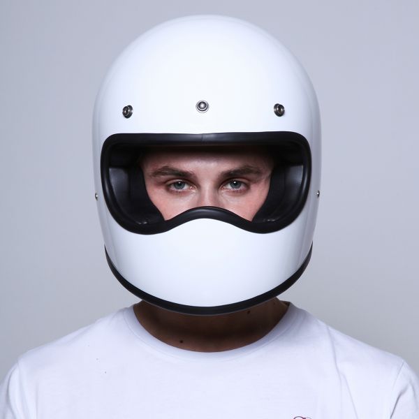 Helmet Dmd Racer 06 White ready to ship | iCasque.co.uk