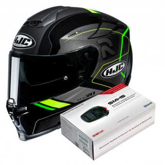 Pack Helmet + Intercom Systems : HJC RPHA 70 Coptic MC4H + Bluetooth ...