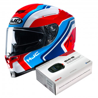 Pack Helmet + Intercom Systems : HJC RPHA 70 Kroon MC21 + Bluetooth Kit ...