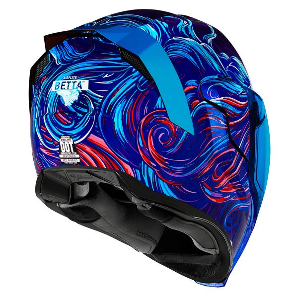 Helmet ICON Airflite Betta Blue ready to ship | iCasque.co.uk
