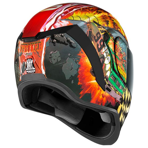 Helmet ICON Airform Stroker Black in stock | iCasque.co.uk