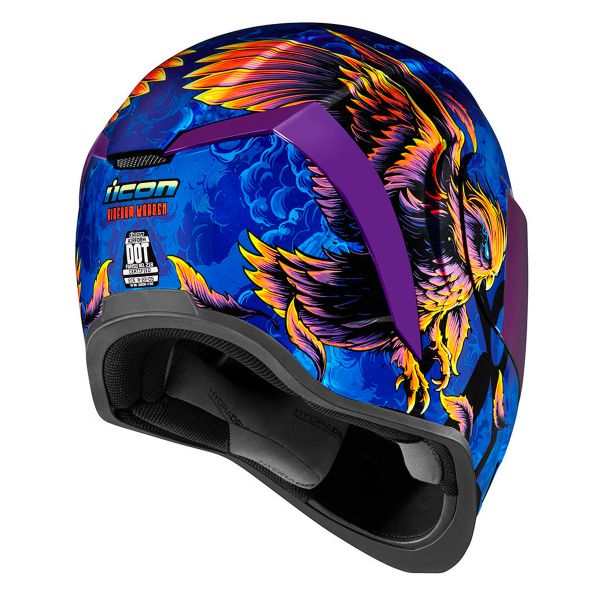 Helmet ICON Airform Warden Blue ready to ship | iCasque.co.uk