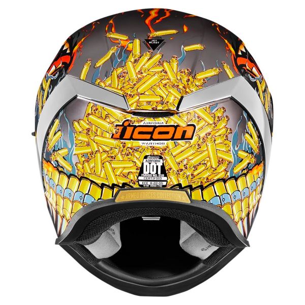 Helmet ICON Airform Warthog Silver at the best price | iCasque.co.uk