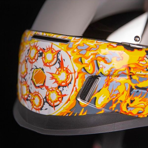 Helmet ICON Airform Warthog Silver at the best price | iCasque.co.uk