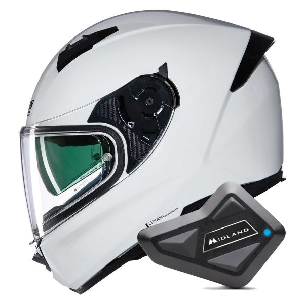 Pack Helmet + Intercom Systems : Nolan N60-6 Classico 305 + Kit Bluetooth BT Mini Single ...