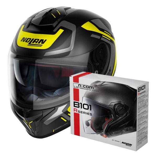 Pack Helmet + Intercom Systems : Nolan N80-8 Ally N-Com 40 + Bluetooth ...