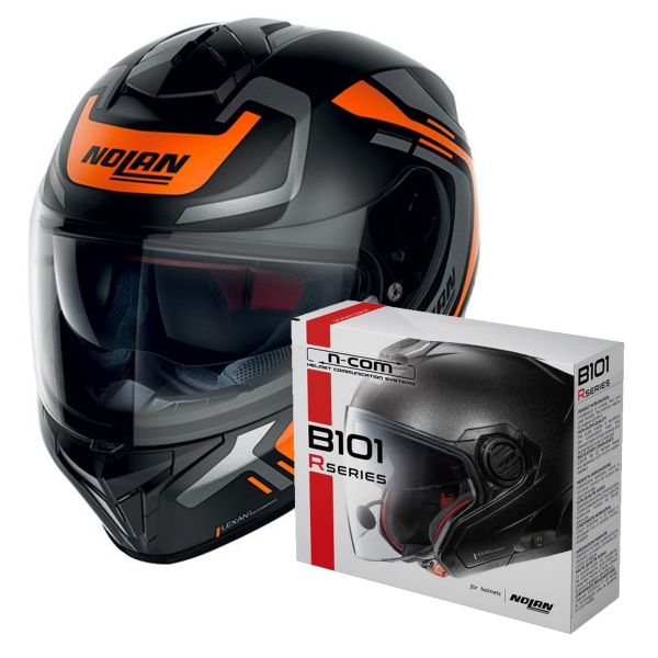 Pack Helmet + Intercom Systems : Nolan N80-8 Ally N-Com 41 + Bluetooth ...