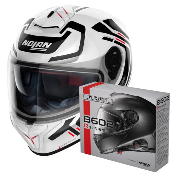 Pack Helmet + Intercom Systems : Nolan N80-8 Ally N-Com 52 + Bluetooth ...