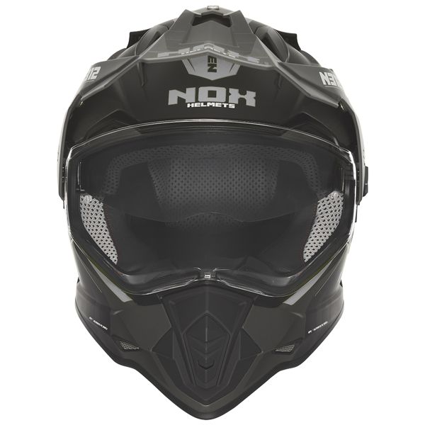 Helmet NOX N312 Vapor Matt Black Titanium in stock | iCasque.co.uk