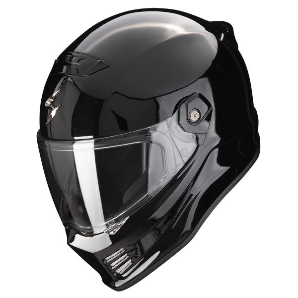 Pack Helmet Intercom Systems Scorpion Covert FX Solid Black Kit Bluetooth BT Mini Single iCasque