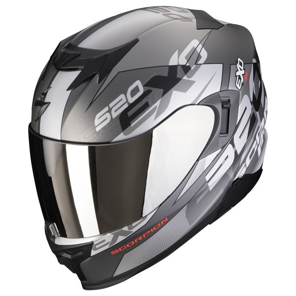 Pack Helmet + Intercom Systems : Scorpion Exo 520 Evo Air Cover Matt ...