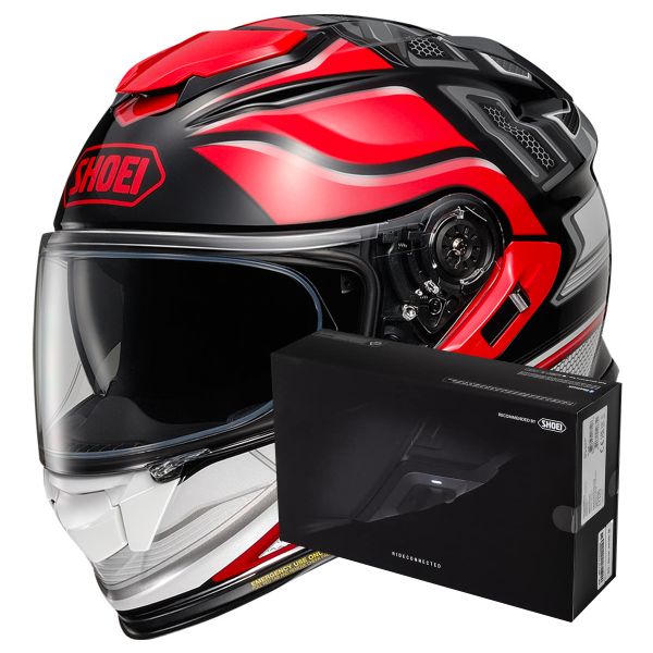 Pack Helmet + Intercom Systems : Shoei GT-Air 2 Notch TC-1 + Intercom ...
