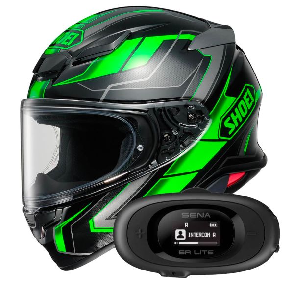 Pack Helmet + Intercom Systems : Shoei NXR2 Prologue TC4 + Kit ...