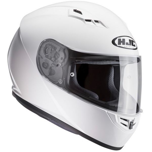 Pack Helmet + Intercom Systems : HJC CS-15 White + Bluetooth Kit SMH5 ...