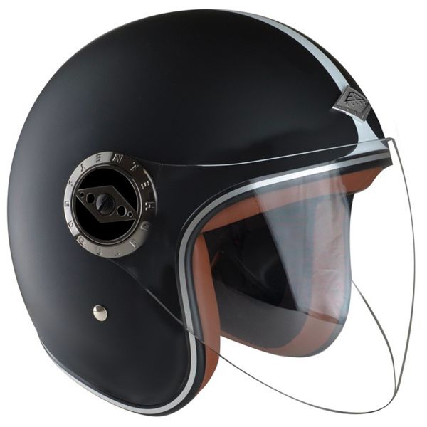 Helmet Edguard Dirt Ed Heritage Black ready to ship | iCasque.co.uk