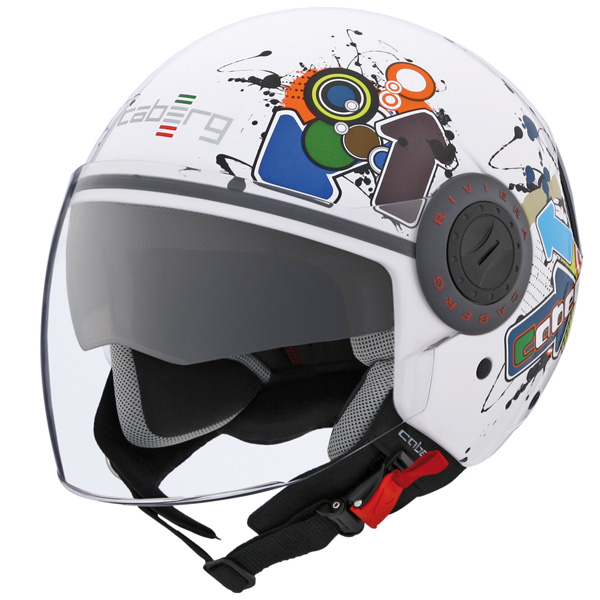 Helmet Caberg Riviera V2 Funky at the best price | iCasque.co.uk