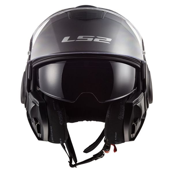 Helmet LS2 Valiant Prox Matt Black Titanium FF399 in stock | iCasque.co.uk