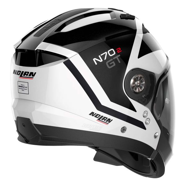 Pack Helmet + Intercom Systems : Nolan N70 2 GT Glaring N-Com 49 + Kit Bluetooth B101R N100-5 ...
