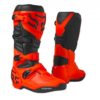 Motocross Boots FOX Comp Boot Flo Orange ready to ship | iCasque.co.uk