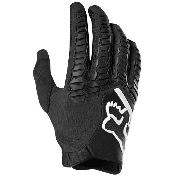 Motocross Gloves FOX Pawtector CE Black ready to ship | iCasque.co.uk