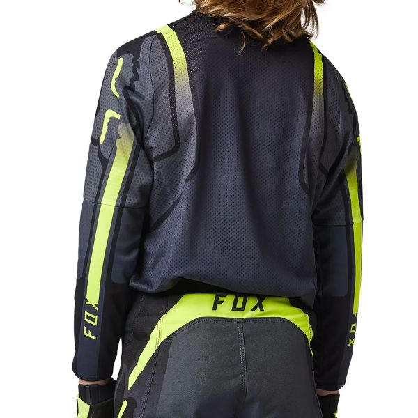 Motocross Jerseys FOX 360 Vizen Black Kid in stock | iCasque.co.uk