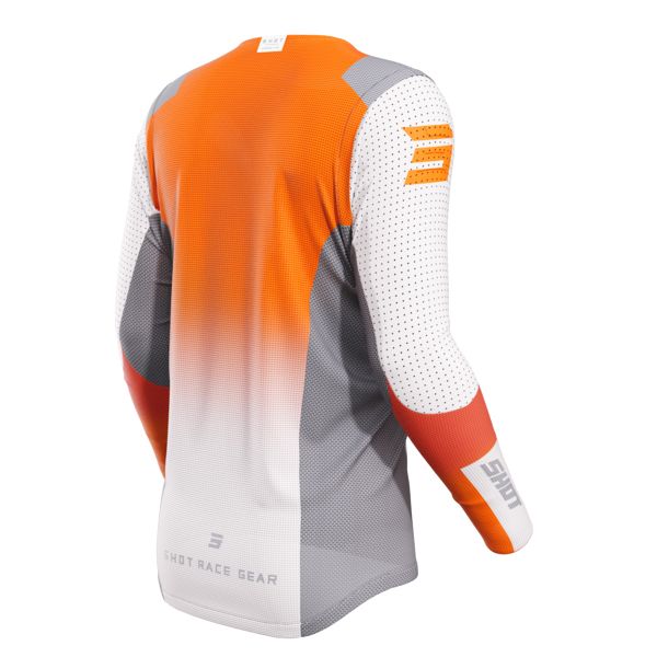Motocross Jerseys SHOT Aerolite Ultima Orange in stock | iCasque.co.uk