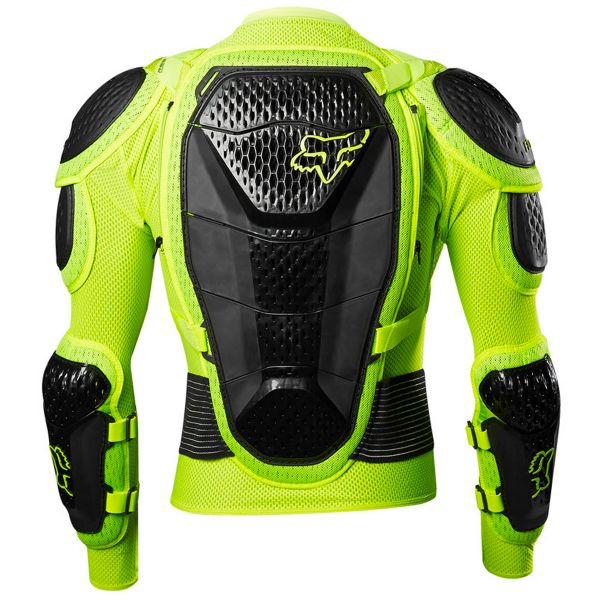 Chest Protector FOX Titan Sport Jacket Fluo Yellow at the best price ...