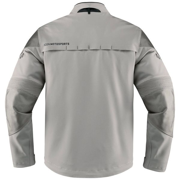 Motorcycle jacket ICON Tarmac Gray at the best price | iCasque.co.uk