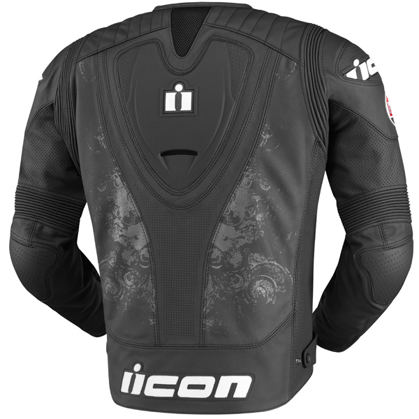 Motorcycle jacket ICON Overlord Prime Hero Black at the best price ...