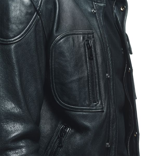 Motorcycle jacket Dainese Merak Black at the best price | iCasque.co.uk