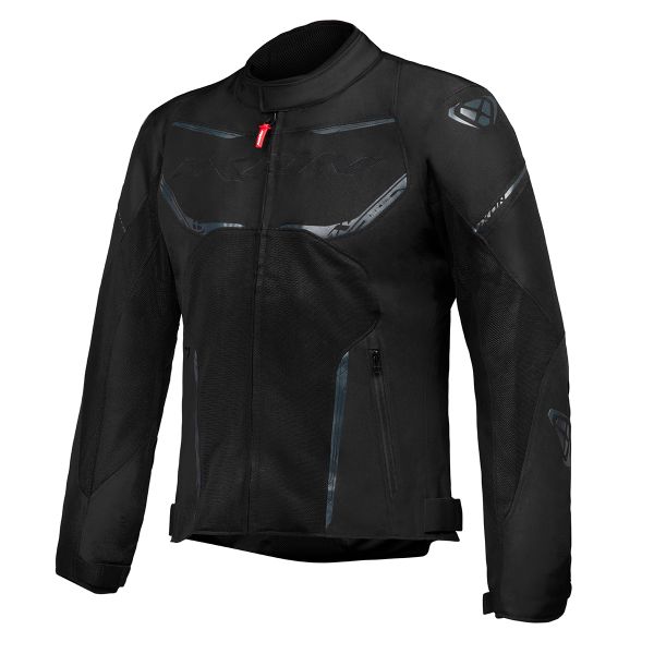 Motorcycle jacket Ixon Striker Air WP Black ready to ship | iCasque.co.uk