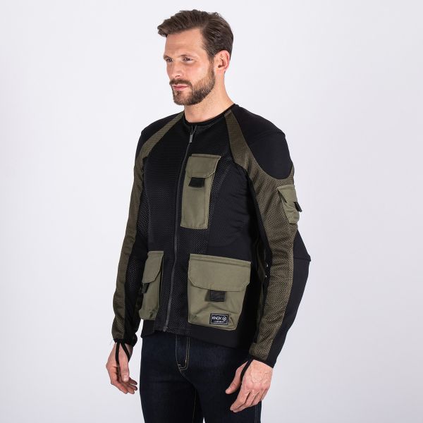 Motorcycle jacket Knox Urbane Pro MK3 Utility Olive Green in stock ...