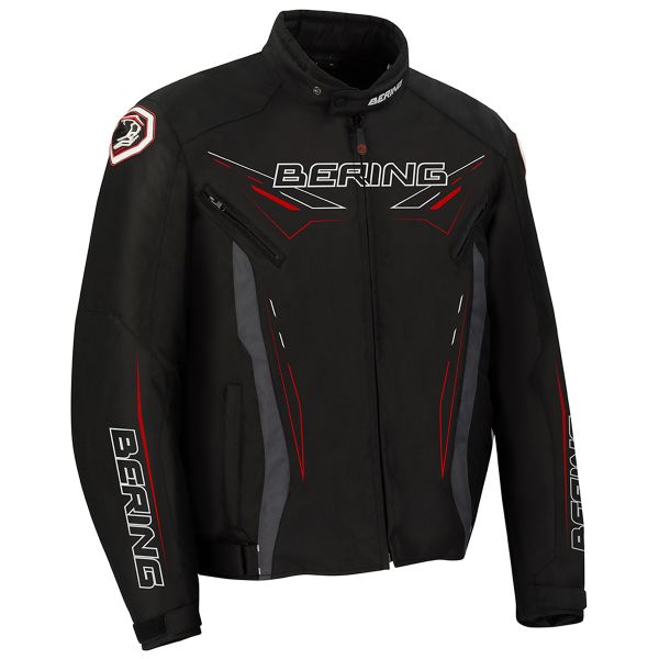 Motorcycle jacket Bering Zebu Black ready to ship | iCasque.co.uk