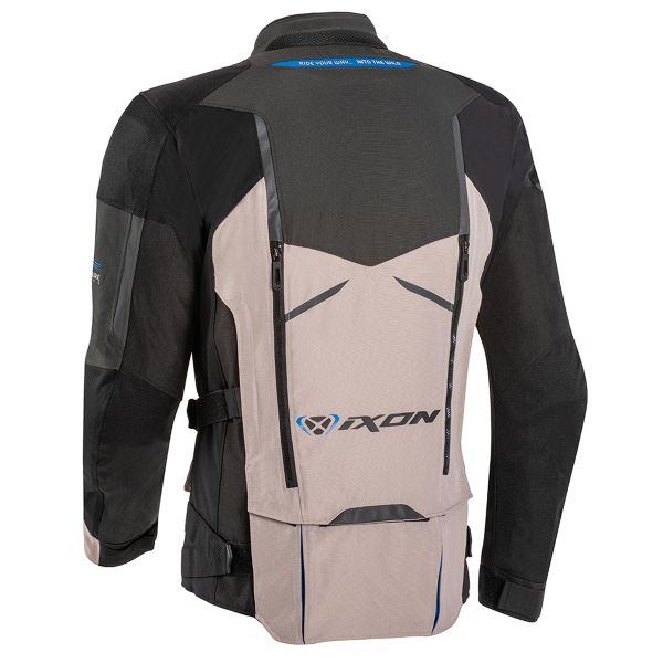 Motorcycle coat Ixon Ragnar Black Anthracite Grege at the best price ...