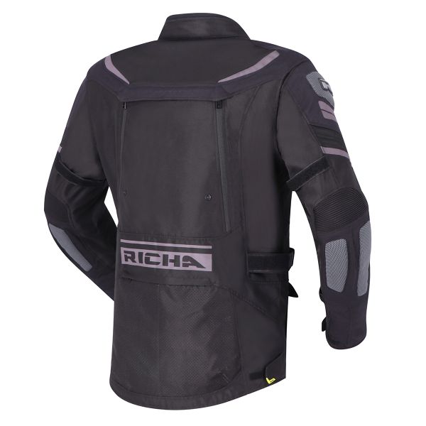 Motorcycle coat Richa Infinity 2 Adventure Black in stock | iCasque.co.uk