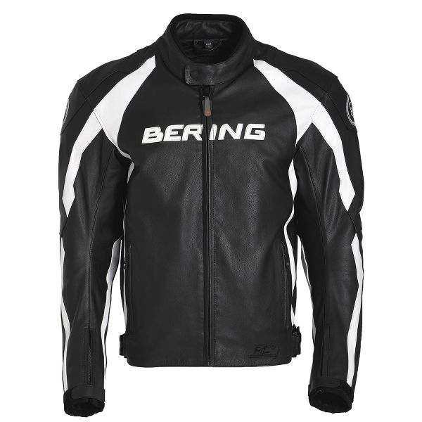 Motorcycle jacket Bering Lady Reactor Black White in stock | iCasque.co.uk