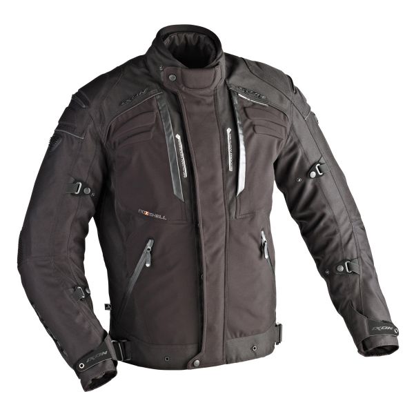 Motorcycle jacket Ixon Krypton Shell HP Black ready to ship | iCasque.co.uk