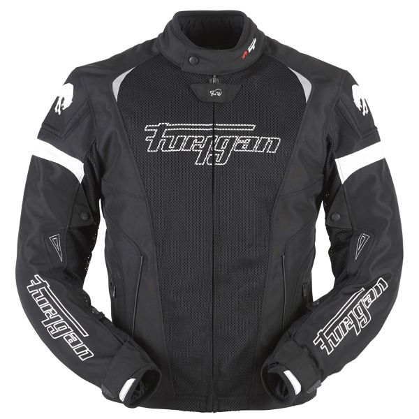Motorcycle jacket Furygan Spark 3 In 1 Vented Black White ready to ship ...