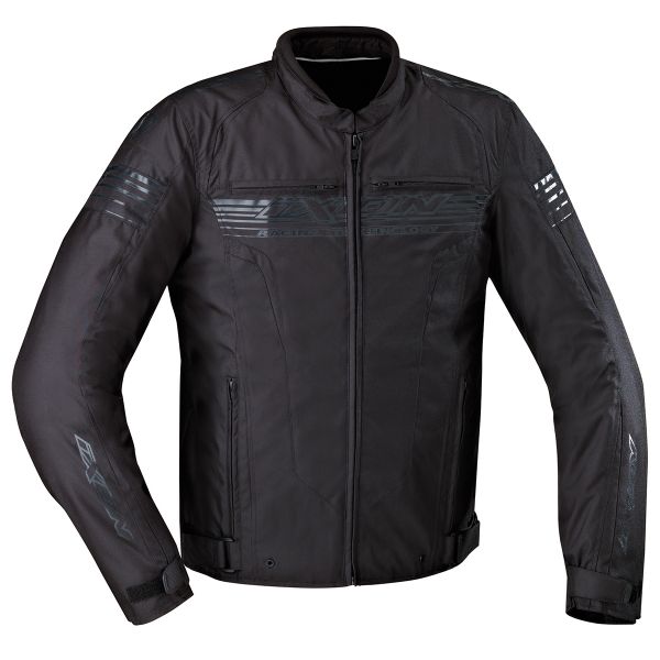 Motorcycle jacket Ixon Striver Black ready to ship | iCasque.co.uk