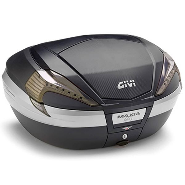 Top Boxes - Panniers Givi Top Case Monokey V56NNT Maxia 4 Carbon Grey Keyless 2.0 ready to ship ...